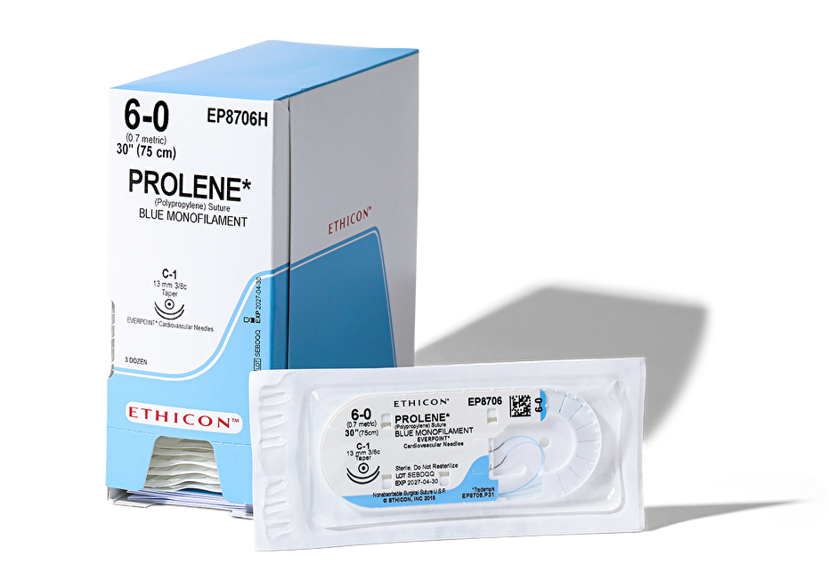 Prolene Sutures W8937 x 12